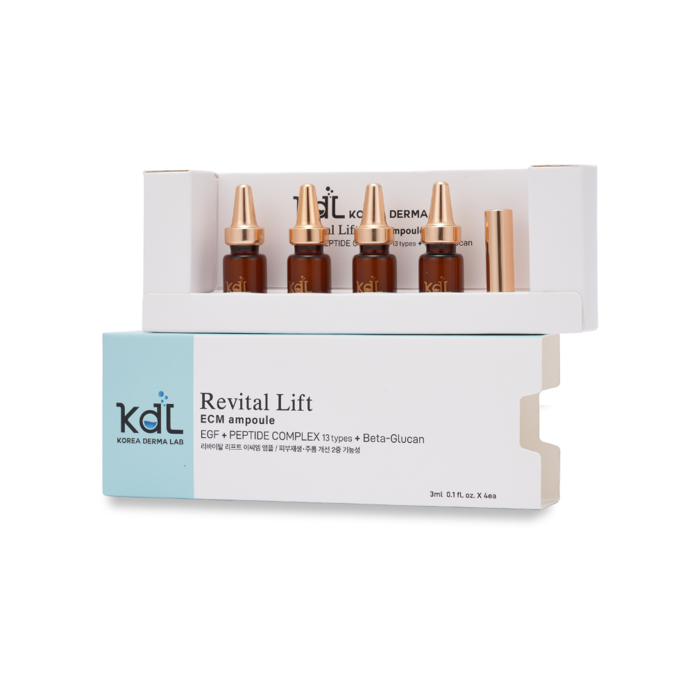 VERYAN Revital Lift Ampoule Set – 4 x 3ml | Firming & Rejuvenating Car ...